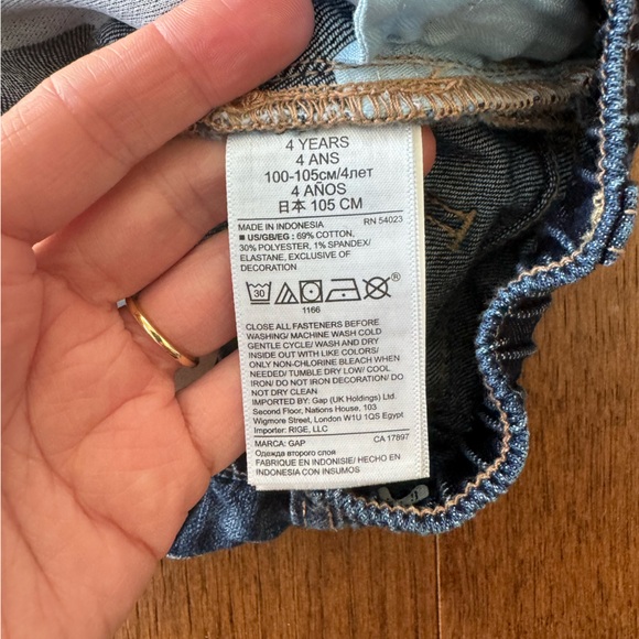 GAP | Bottoms | Gap Disney Denim Shorts For Girls Size 4y New With Tags | Poshmark